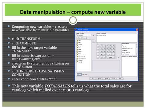 Introduction To Spss PPT