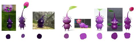 Purple Pikmins Colors Are So Inconsistent Rpikmin