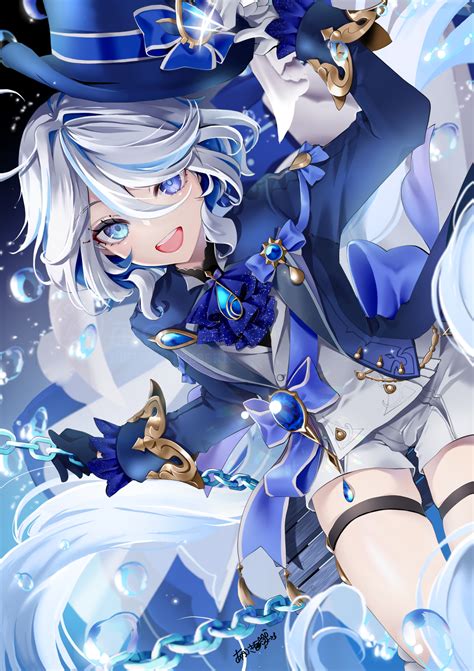 Akatsuki Hijiri Furina Genshin Impact Genshin Impact Highres