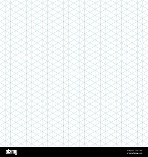 Empty Isometric Grid Seamless Pattern Vector Illustration Eps 10 Empty Isometric Grid