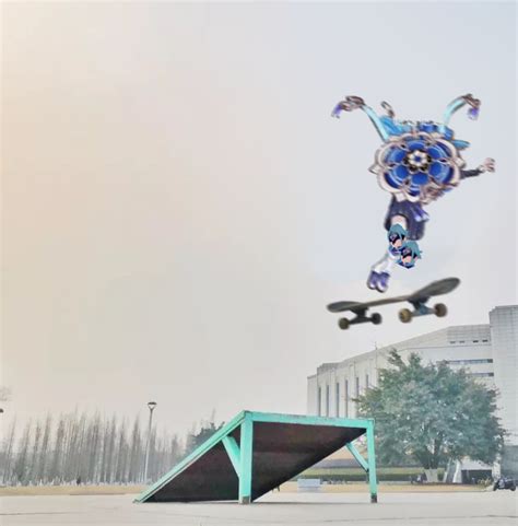 투디갤 게임 난 슬플때 스케이트보드를 타