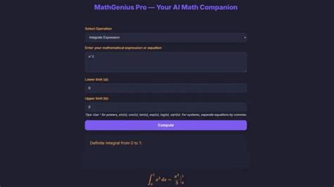 Mathgenius Pro Ai Powered Math Solver Using Python Codewithcurious