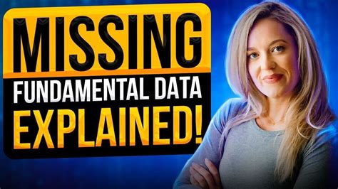 Missing Fundamental Data Explained YouTube