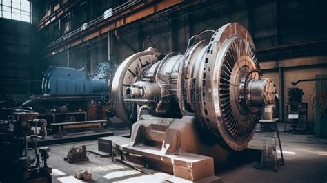 Used Turbine Impeller Vanes On Repair Service Factory Neural Network