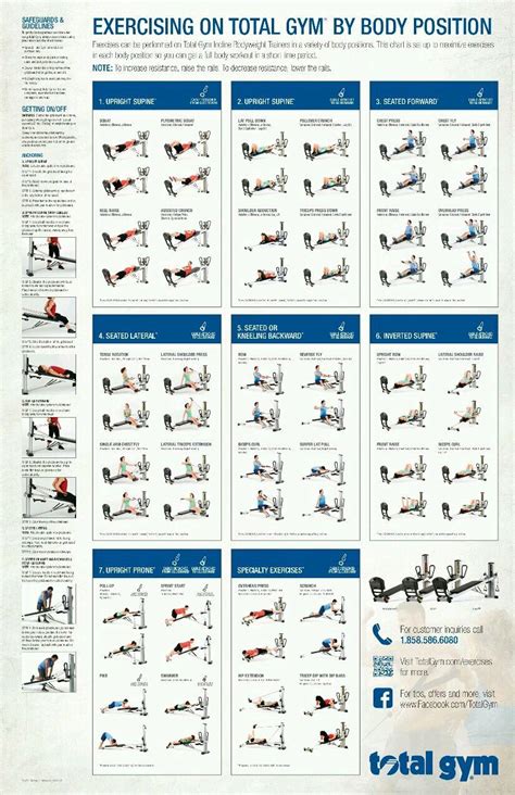 Total Flex L Exercise Chart Chart Reading Skills