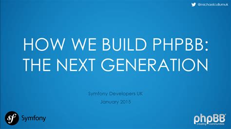 PhpBB Blog PhpBB At Symfony Developers UK London