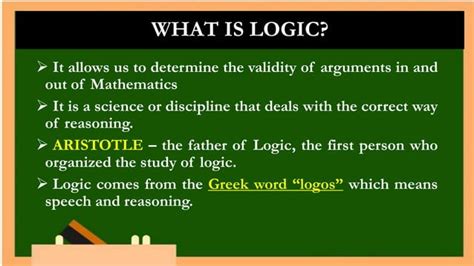 MATHEMATICS IN THE MODERN WOLRD ELEMENTARY LOGIC Pptx