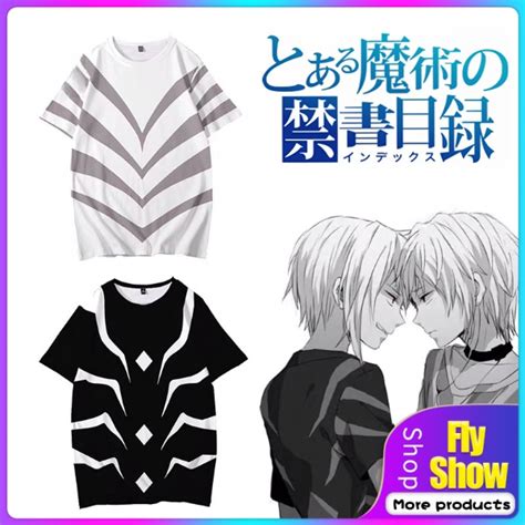 Anime Toaru Kagaku No Railgun T Shirt Women Men Graphic Tee A Certain