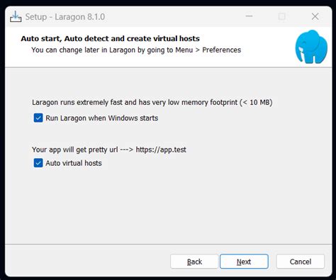 Installation Laragon