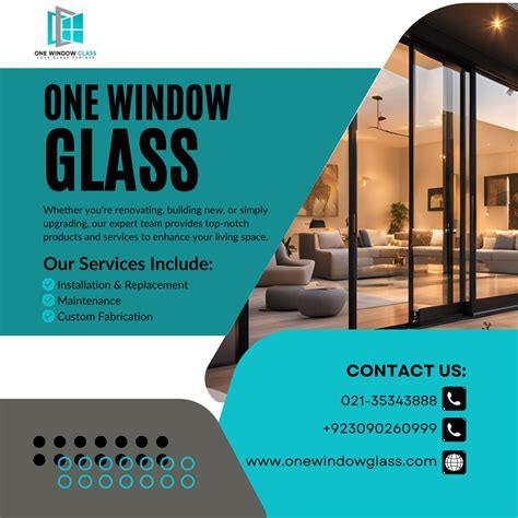 One Window Glass Karachi
