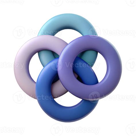 Memorable Industrial Overlapping Circles Forming A Crisp Geometric Pattern Flat Color Minimal