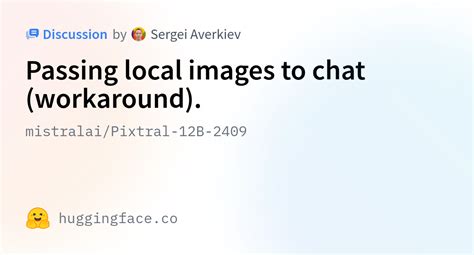 Mistralaipixtral 12b 2409 · Passing Local Images To Chat Workaround