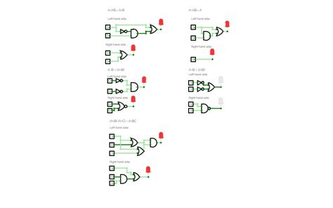 Circuitverse Laws Of Boolean Algebra