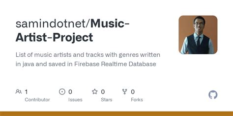 GitHub Samindotnet Music Artist Project List Of Music Artists And Tracks With Genres Written