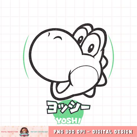 How To Draw Yoshi Head Step By Step