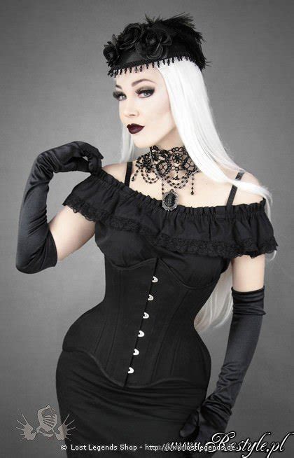 Gothic Korsett WIDE HIPS MATT Ab 42 50