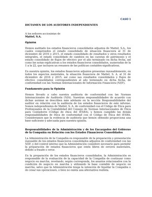 Informe DE Procedimientos Convenidos INFORME DE PROCEDIMIENTOS