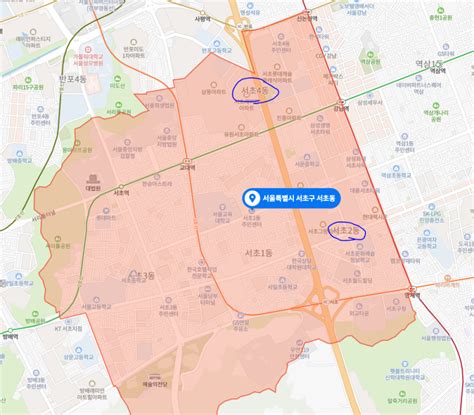 서울시 서초구 서초동 지역분석 임장준비 손품 및 시세지도 네이버 블로그