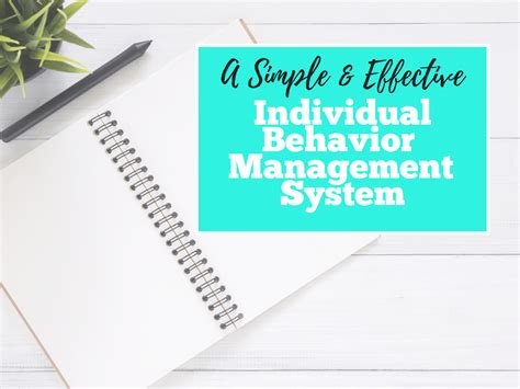 A Simple And Effective Individual Behavior Management System Designedbydavidson