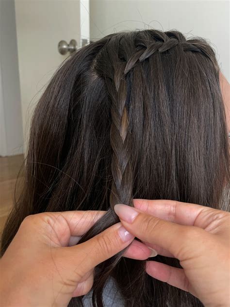 Easy Waterfall Braid Tutorial See The Step By Step Photos PS Beauty
