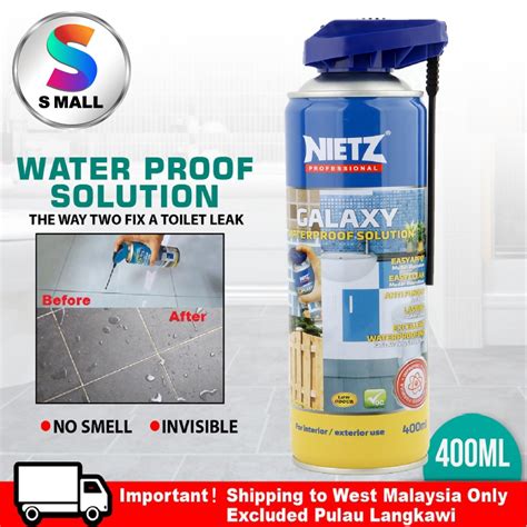 Galaxy 400ml Spray Solution 1l Ufixx No Grout Waterproof Sealer