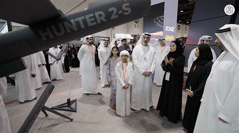 Khaled Bin Mohamed Bin Zayed Visits Idex And Navdex 2023