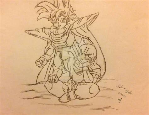 Gohan And Krillin By Klbartistry On Deviantart