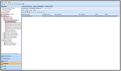 Five9 Qm Check Parameters Set To Scheduled Report