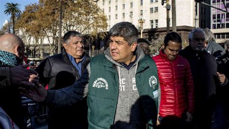 Pablo Moyano El objetivo es voltear el DNU y la ley ómnibus