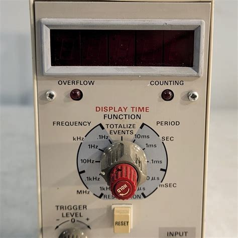 Tektronix Dc 504 Countertimer Module 80 Mhz 5 Digit Frequency Counte