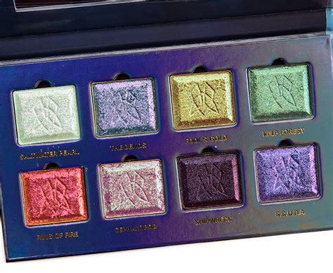 Clionadh Deep Sea Treasures Palette Swatches