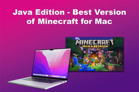 Can You Play Minecraft On A Macbook [java And Bedrock] Alvaro Trigos Blog