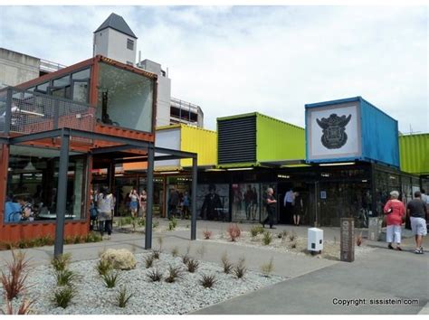 Shipping Container Shopping Mall In New Zealand Container Buildings