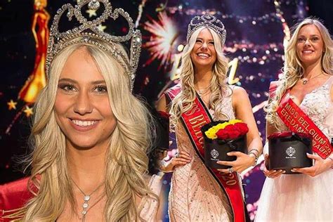 Miss Belgium 2020 Miss België 2020 Full Results Winner Celine Van