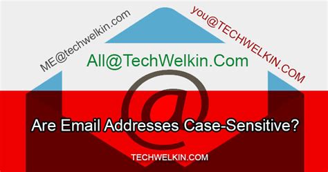 Are Email Addresses Case Sensitive