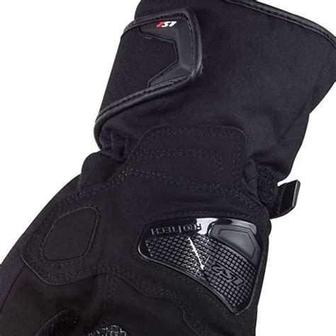 Luva Ls2 Snow Preto Grid Motors