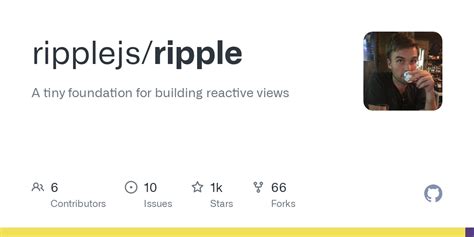 GitHub Ripplejs Ripple A Tiny Foundation For Building Reactive Views