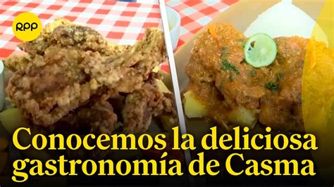 Casma Probamos deliciosos platos de su gastronomía YouTube