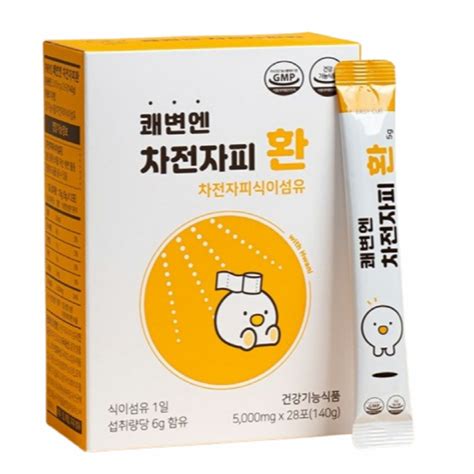 쾌변엔 차전자피환 식이섬유 배변활동 쾌변 혈중 콜레스테롤 개선 스틱형 티몬