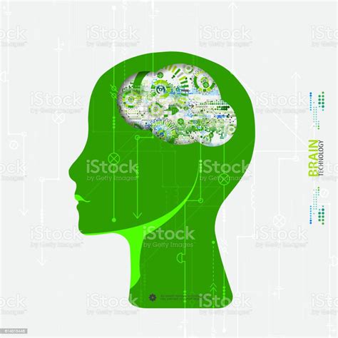 Creative Brain Concept Background Stock Illustration Download Image