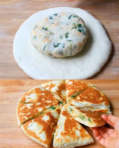 Savory Stuffed Potato Bread