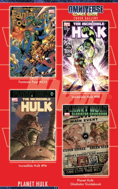 Planet Hulk 2006 2007 Reading Order Omniverse Comics Guide