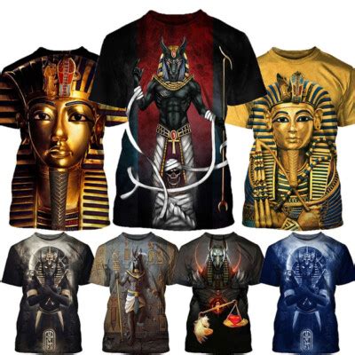 Egyptian God Eye Of Egypt Casual Women Men T Shirt 3d Print Short