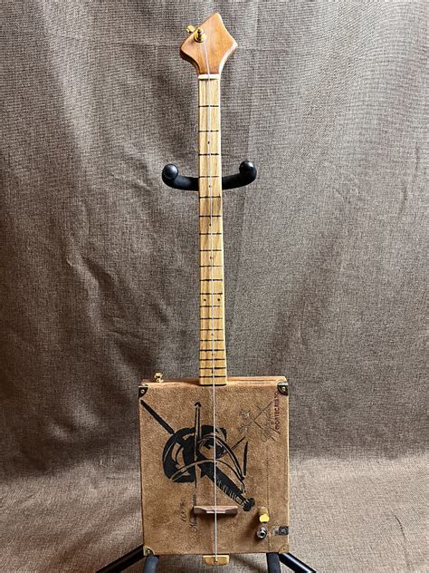 Cigar Box Guitar 035 23 Inch Scale 1 String Fretless Reverb
