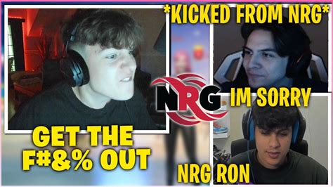 CLIX NRG Manager Kicked BUCKE Out Of NRG On LIVE STREAM Clix 2v2