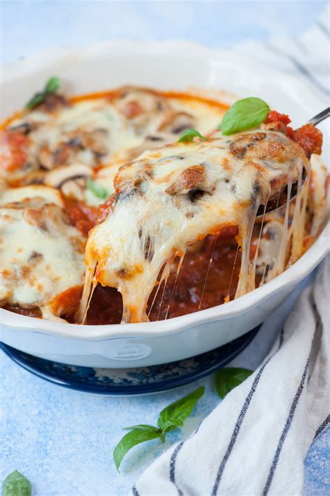 Mozzarella Chicken With Mushrooms Everyday Delicious