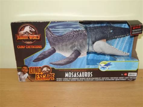 Jurassic World Camp Cretaceous Dino Escape Mosasaurus Dinosaur Figure £2400 Picclick Uk