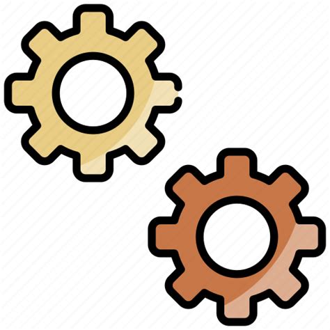 Settings Gear Setting Configuration Cogwheel Preferences Cog Icon