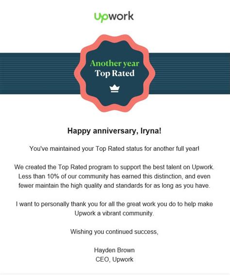 Iryna Stef On Linkedin Thank You Upwork For One More Amazing Year