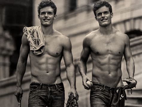 Weber Bruce Carlson Twins For Abercrombie Fitch Campaign MutualArt